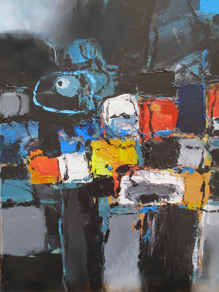 new pure form -AA01- original painting Painting by young koh | Saatchi Art