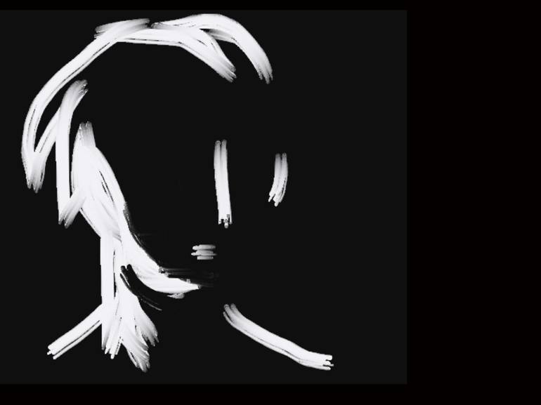 Woman Distracted Drawing by Gary Henderson | Saatchi Art