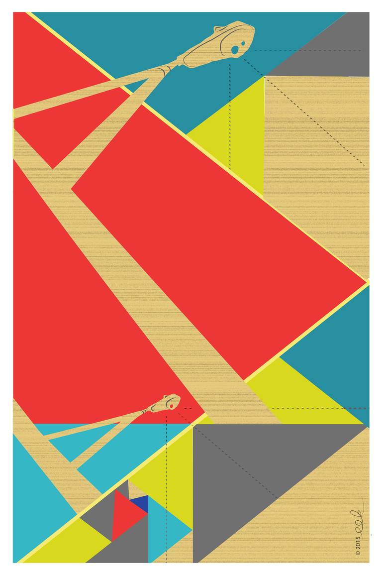 Light Your Path Drawing by Eric Key | Saatchi Art