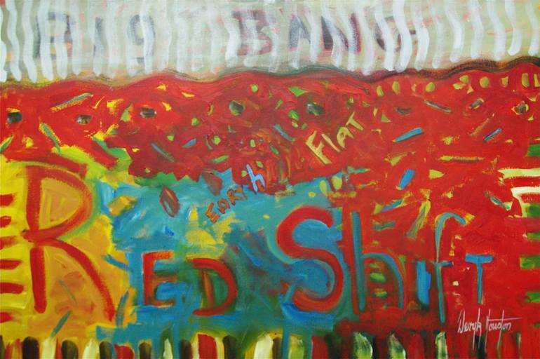 Red Shift Painting by Deryk Houston | Saatchi Art