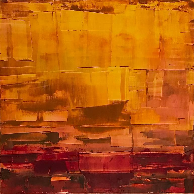 Red Tide Painting by Jeffry Dean Hinton | Saatchi Art