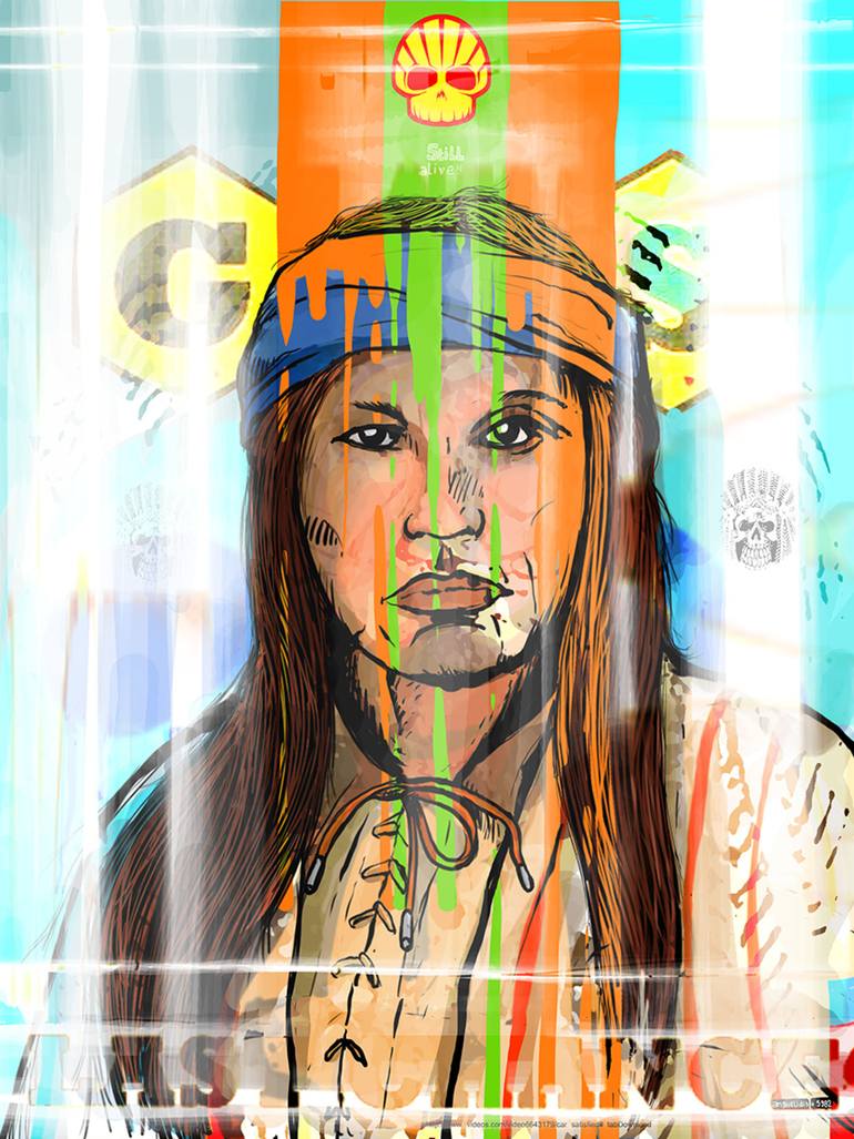 COCHISE ! Painting by Cyril Anguelidis | Saatchi Art