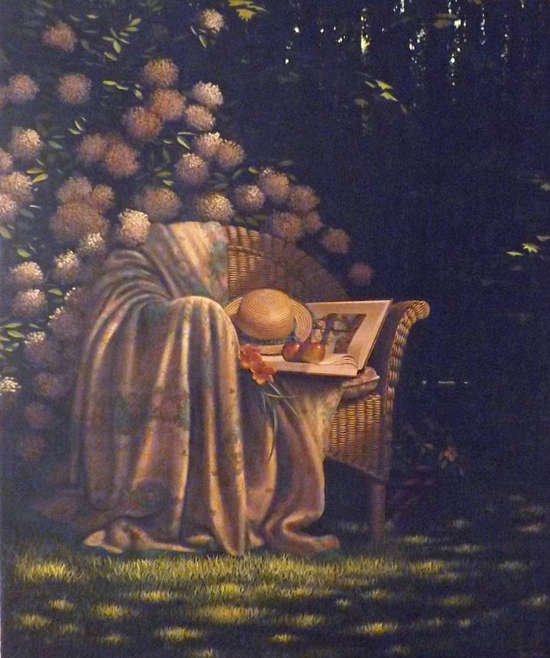 Une percée de soleil Painting by Daniel Plante | Saatchi Art