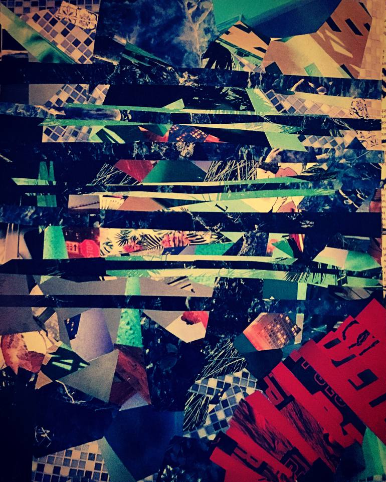 Oceania Collage by Jona Guirola | Saatchi Art