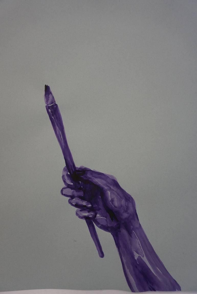 Autoportrait Painting by Filip Grkovic | Saatchi Art