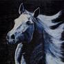 Horse at Night V Painting by Mauricio Rozo | Saatchi Art