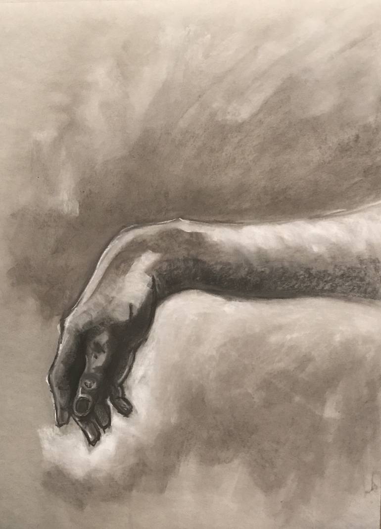 Let Me Lend You a Hand Drawing by Shayne Baker | Saatchi Art