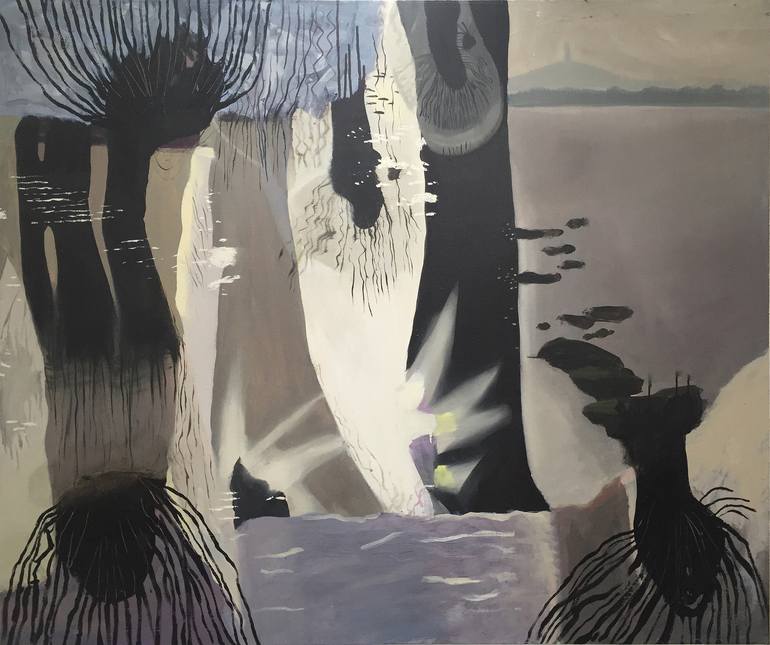 New Years Day Floods Painting by Kate Noble | Saatchi Art