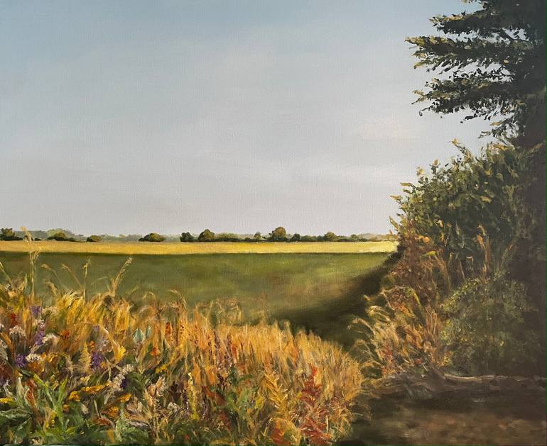 Wayne Field II Painting by Judy Mcgrath | Saatchi Art