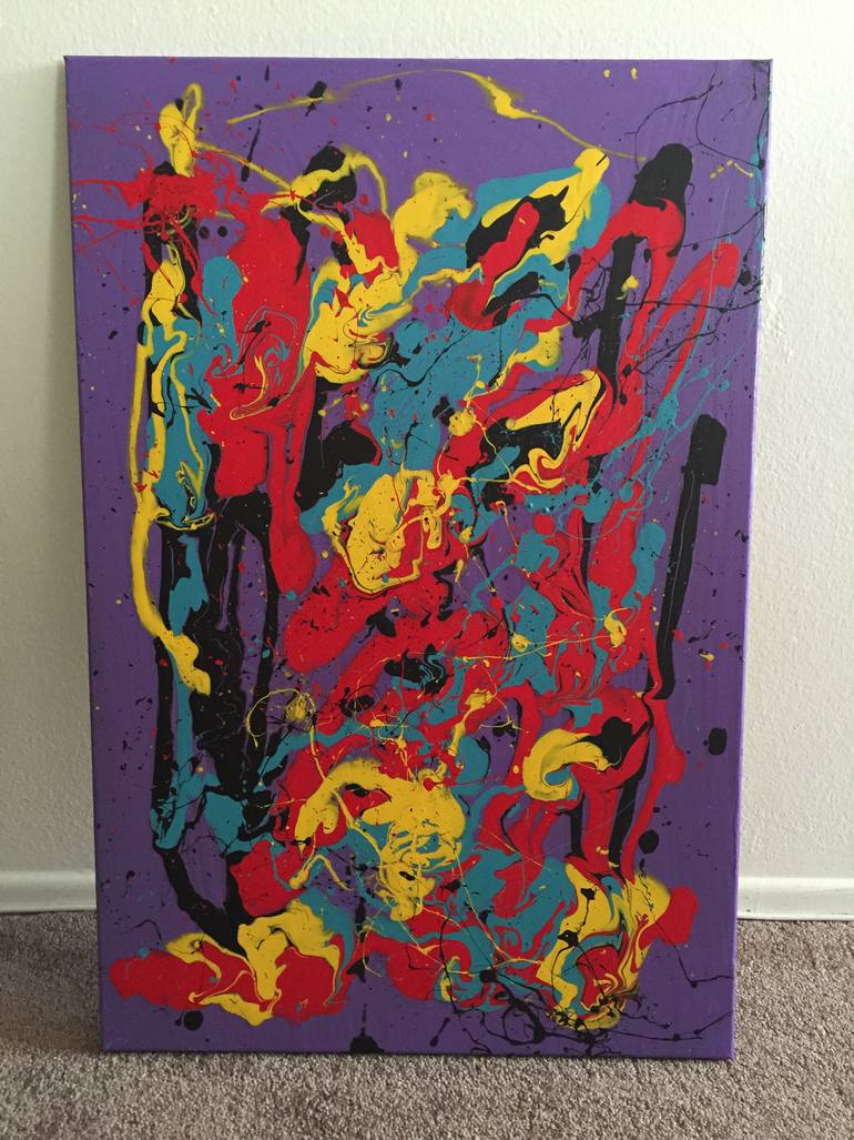 Flowing Distortion Painting by Robert Chambers | Saatchi Art