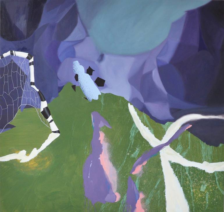 Pitch Painting by Attila Bagi | Saatchi Art