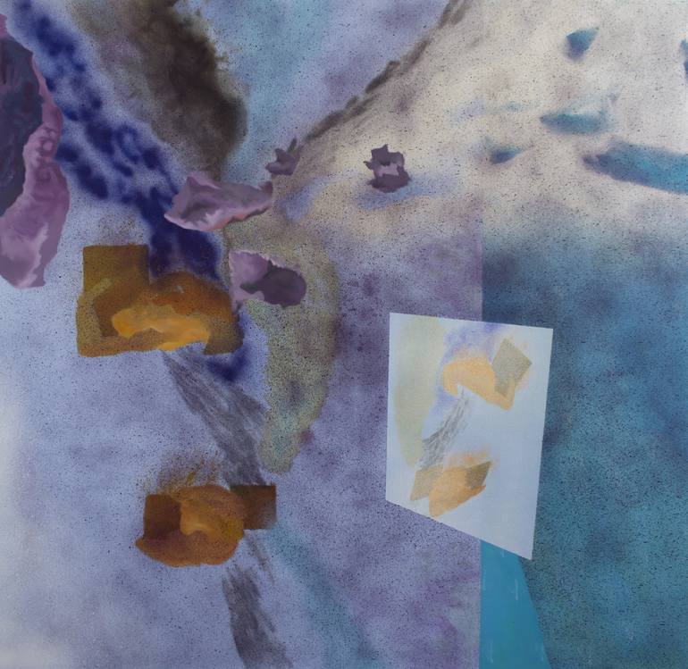 Sporeflow Painting by Attila Bagi | Saatchi Art