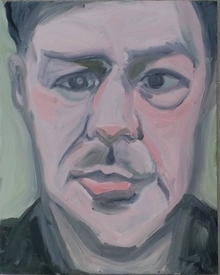 midlife crisis Painting by Nina Feline | Saatchi Art