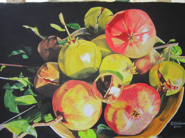 Still Life Painting by Gesthimani Karavida | Saatchi Art