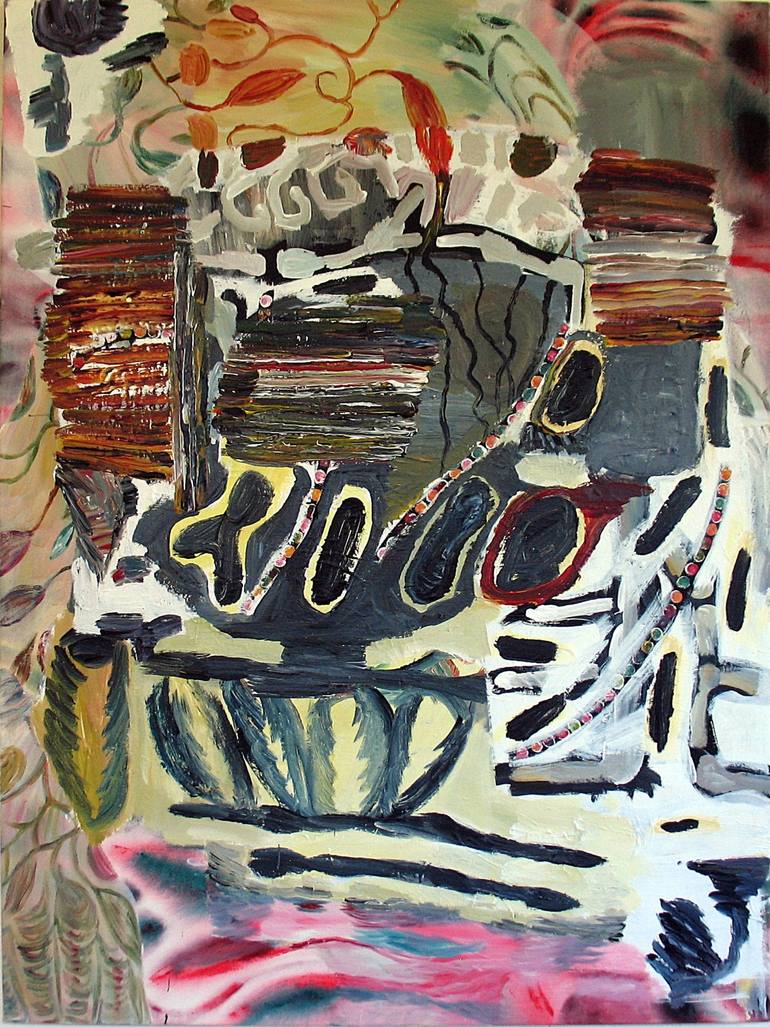 Personage Deconstructed Painting by Anna-lise Horsley | Saatchi Art