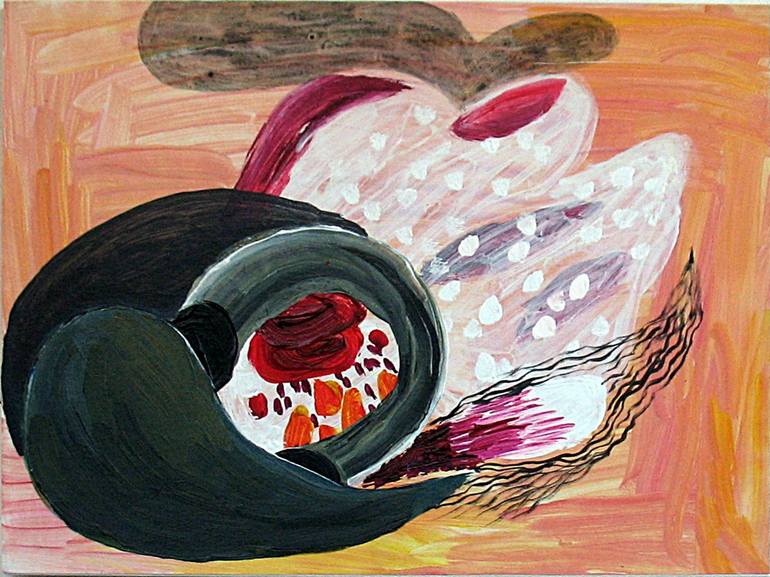 Jellyflower Painting by Anna-Lise Horsley | Saatchi Art