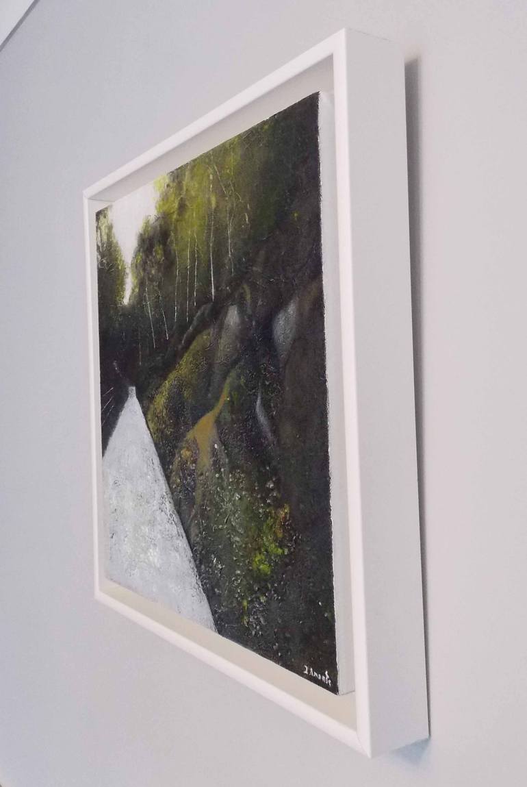 White Path Painting by Isabelle Amante | Saatchi Art