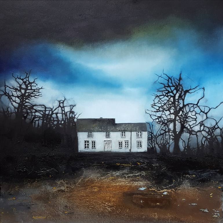 Empty House Painting by Isabelle Amante | Saatchi Art