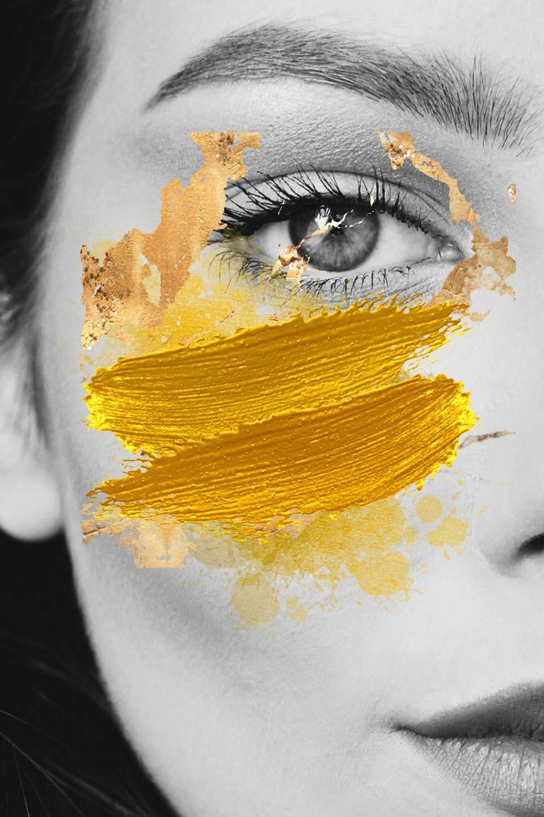 A Golden Glimpse Of Her Series No. 1 Photography by Mona Vayda ...