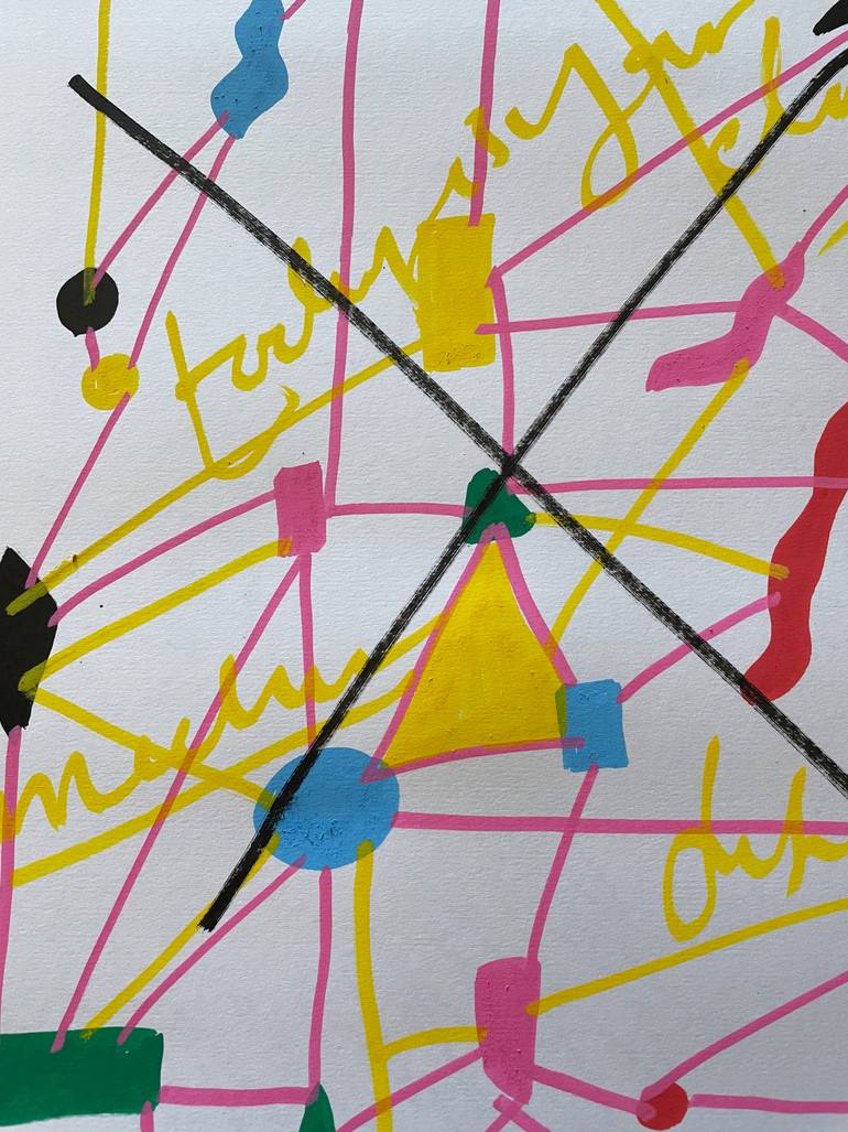 Just Forget About It Painting by Mona Vayda | Saatchi Art