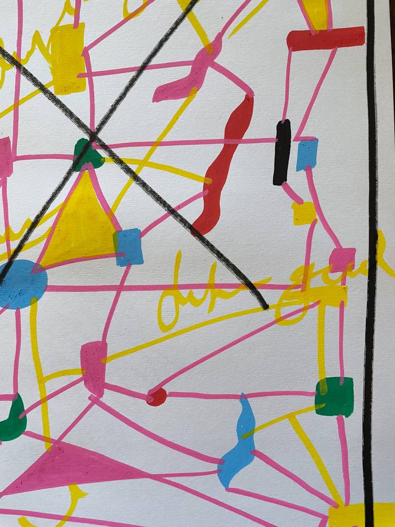 Just Forget About It Painting by Mona Vayda | Saatchi Art