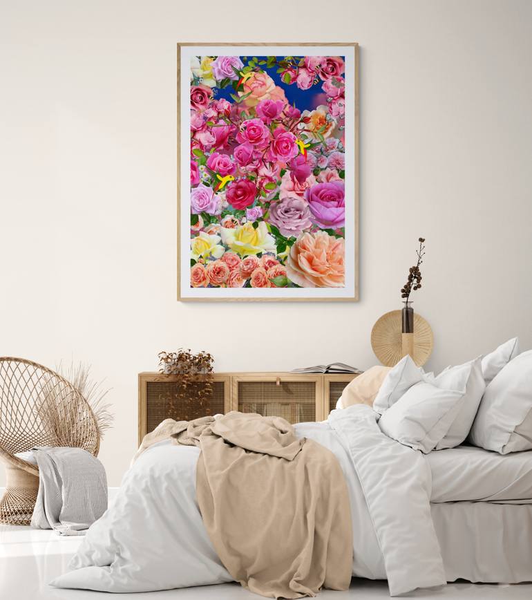 Garden Of Roses - Limited Edition of 10 Digital by Mona Vayda | Saatchi Art