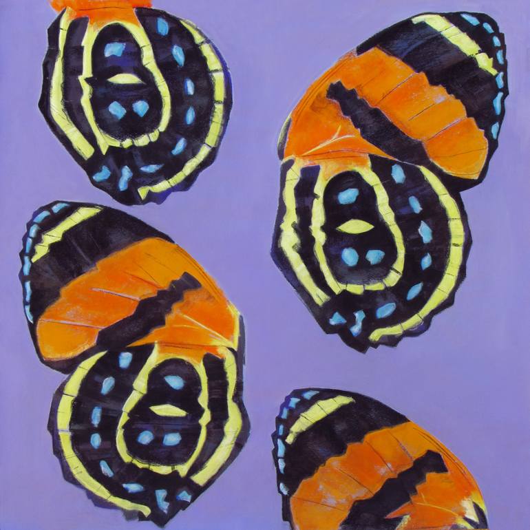 Callicore cynosura (BD butterfly) Painting by Malwina Jachimczak ...