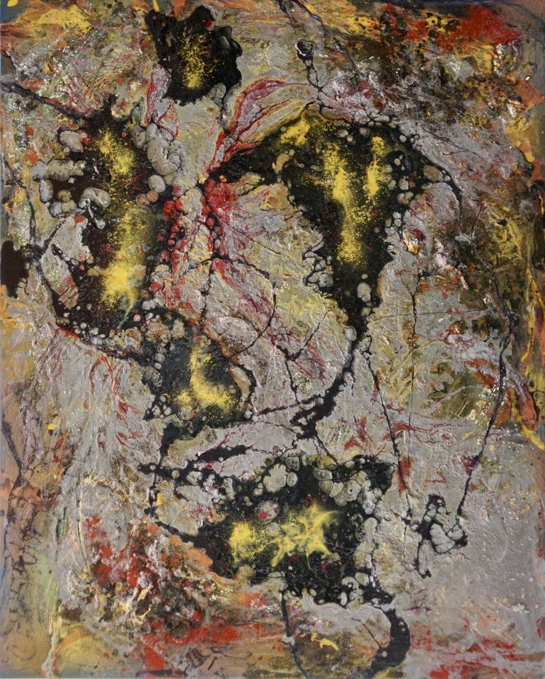 PATH OF INTENT/ CHEMIN D'INTENTION Painting by Claude Lessard | Saatchi Art