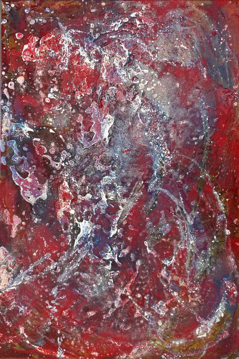 THE INJURY/ LA BLESSURE Painting by Claude Lessard | Saatchi Art