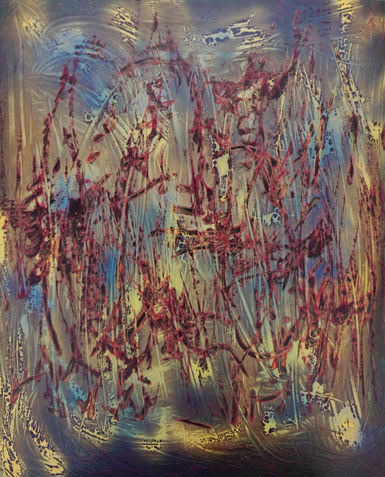 THE LATENT SURVIVOR/ LE SURVENANT LATENT Painting by Claude Lessard ...