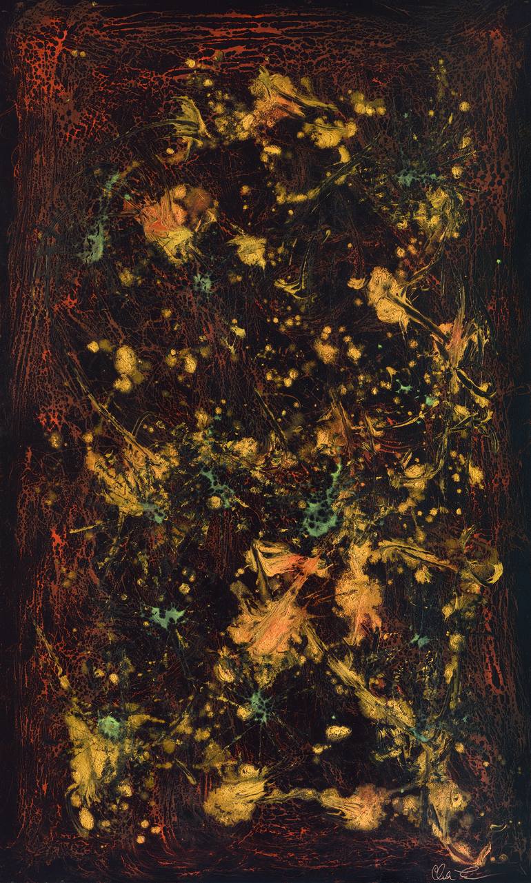 La Cavalcade Painting by Claude Lessard | Saatchi Art