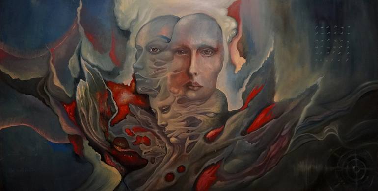 Phases of Transition Painting by Paweł Batura | Saatchi Art United Arab ...