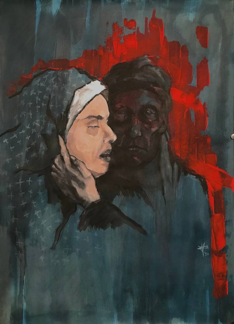 Flagellum XI. Painting by Attila Bálint Tisch | Saatchi Art