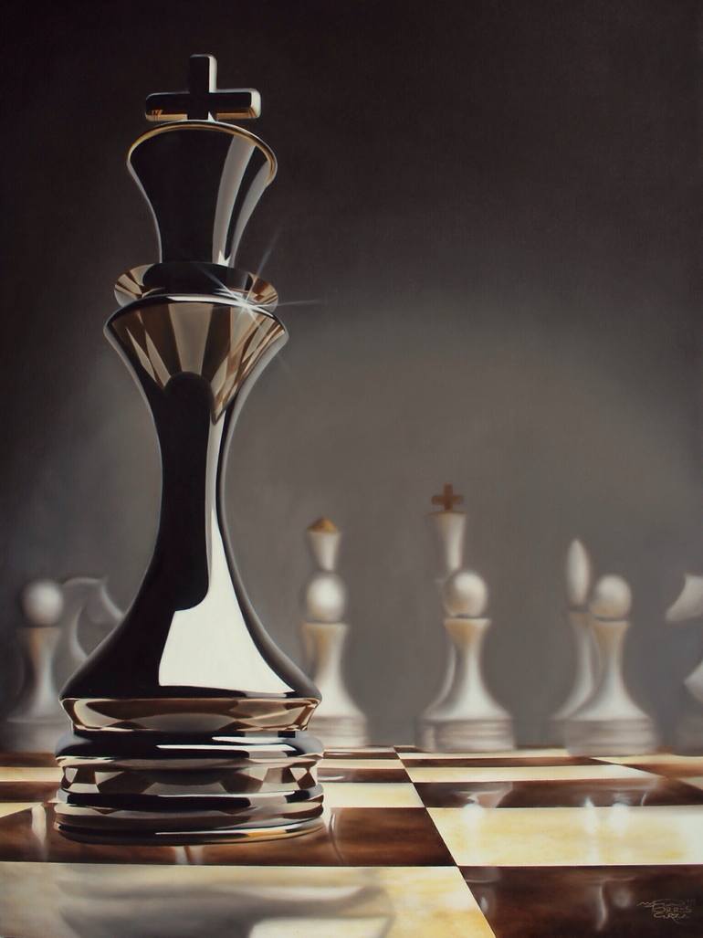 El rey Painting by Magda Torres Gurza | Saatchi Art