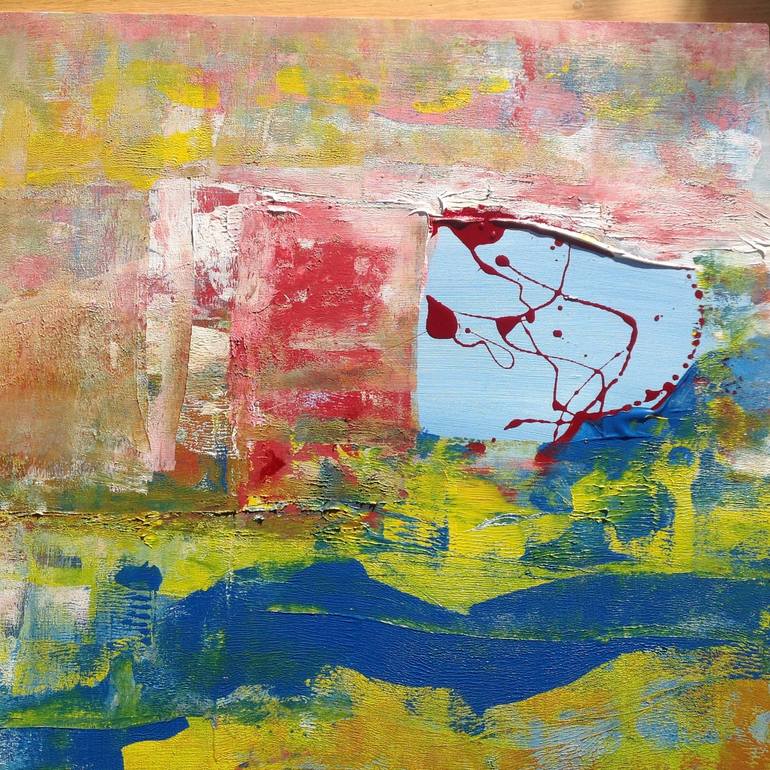 Love lies bleeding Painting by Jane Mackenzie | Saatchi Art
