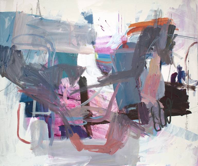 Signals at the beginning Painting by Mark Dunst | Saatchi Art