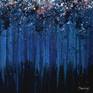 Bliss Blue Painting by Lisa Carney | Saatchi Art