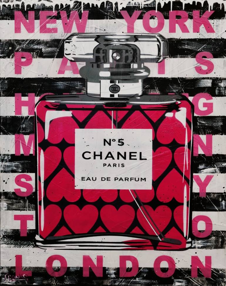 Chanel Classic Painting by Franko | Saatchi Art