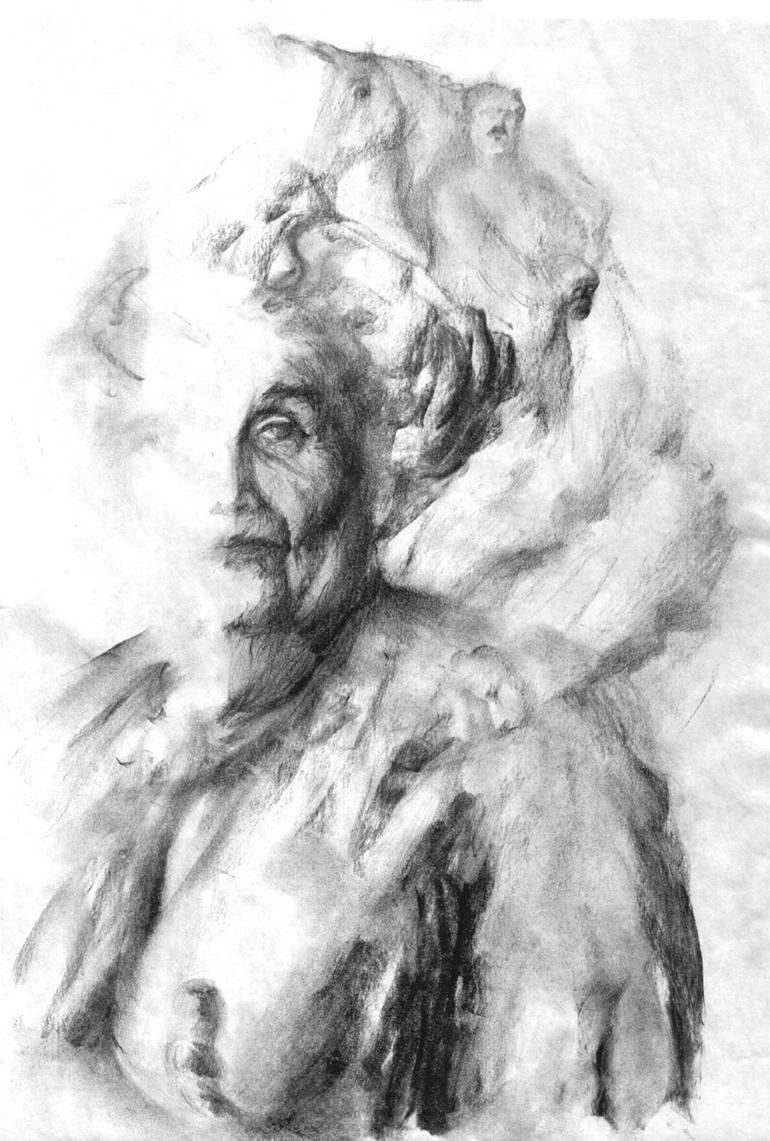 Life of a Woman Drawing by Zoko Zoko | Saatchi Art