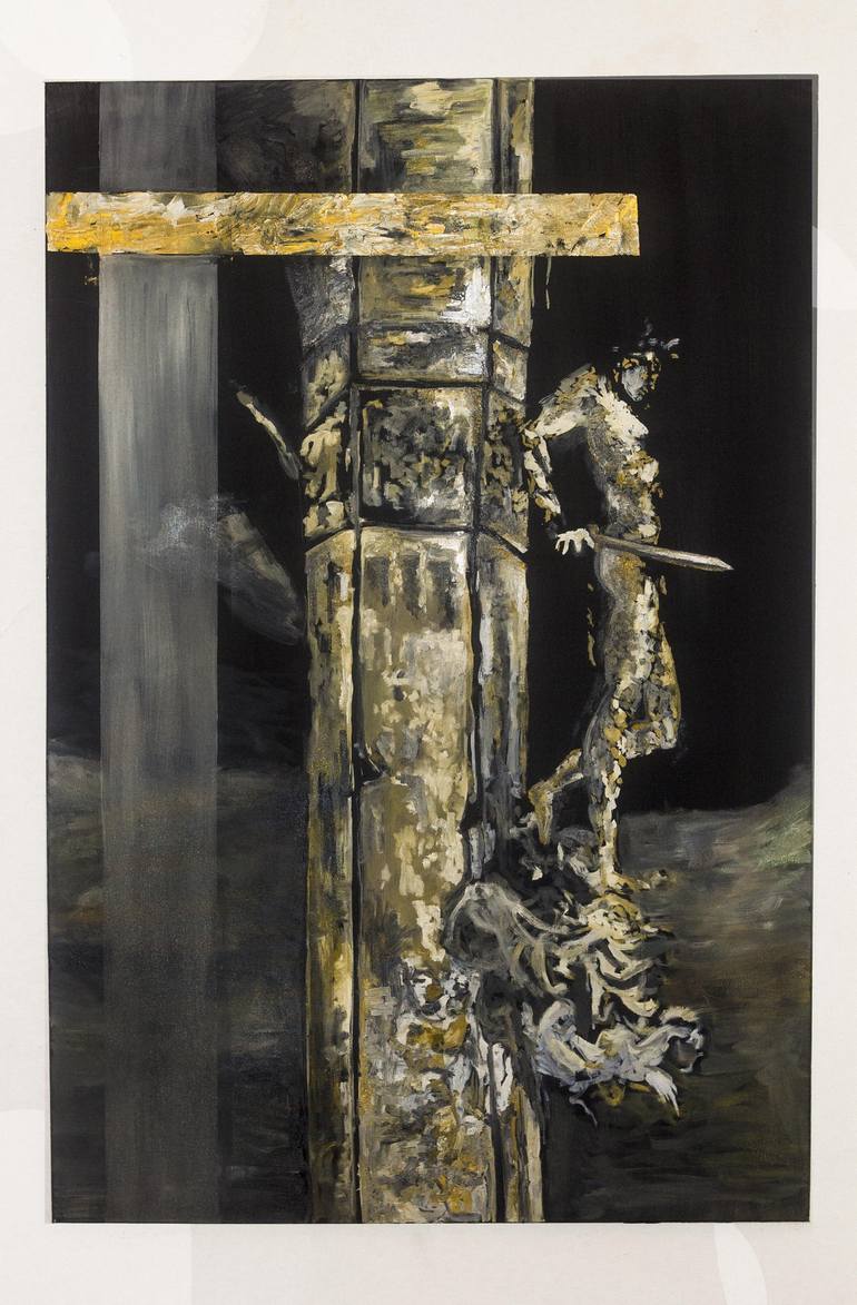 Perseus Painting by Alexandru Boeriu | Saatchi Art