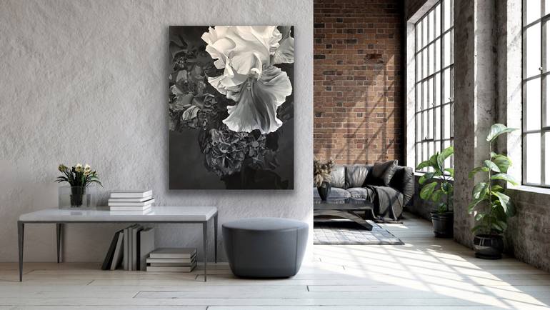 Shadowbloom Two in situ Painting by Tania Samuel | Saatchi Art