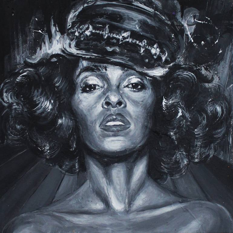 Janelle Monáe Painting by YouBeen Kim | Saatchi Art