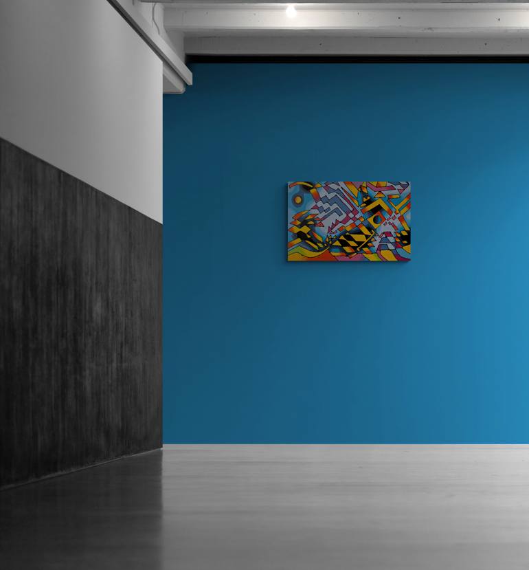 Patterns of the Soul: Elements of the Multiplicity Acrylic oil Painting ...