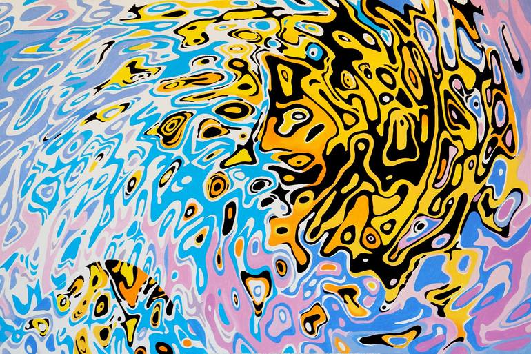 VISION Abstract oil painting Medium contemporary art Painting by ...