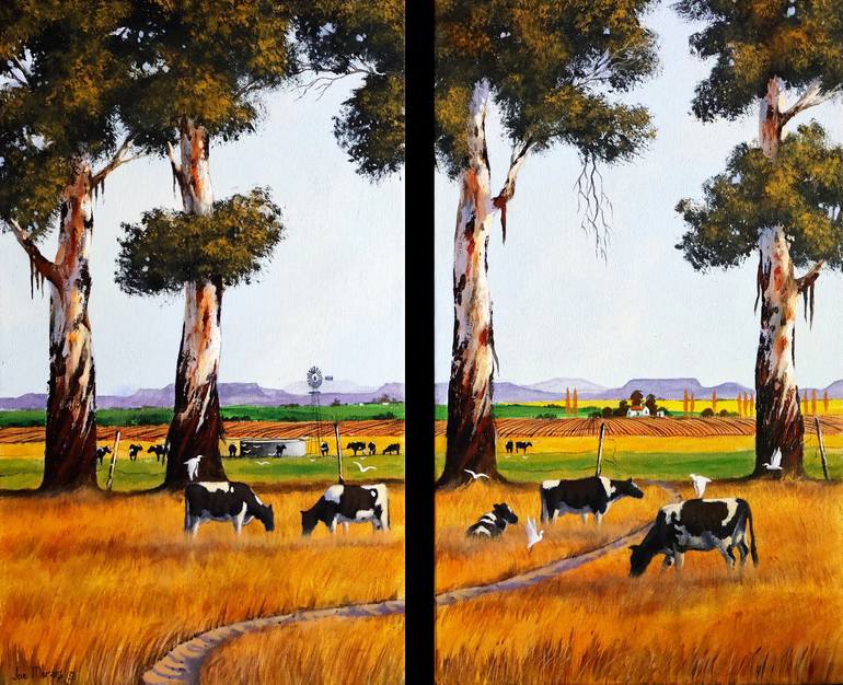 Echoes of Our Vibrant Countryside Painting by Joe Marais | Saatchi Art ...