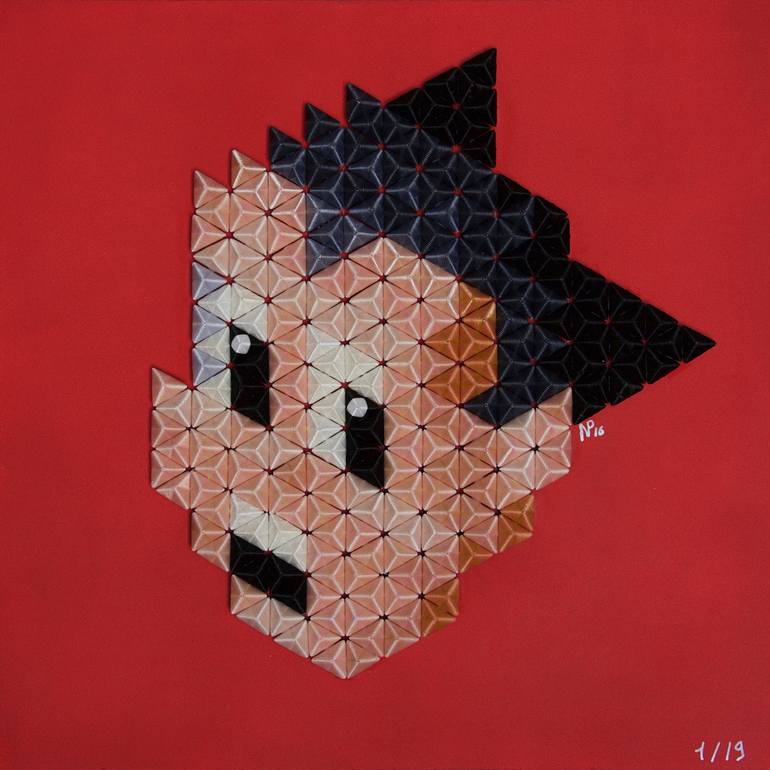 Pixel Icons: Astro Boy Sculpture by NMPM Patrick and Nan Massobrio ...