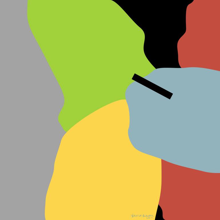 Soft Shapes 04 Drawing by Hjörtur Blöndal | Saatchi Art