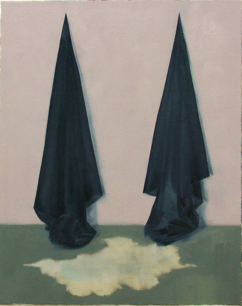 His and His on the Fur Painting by Michael Slusakowicz | Saatchi Art