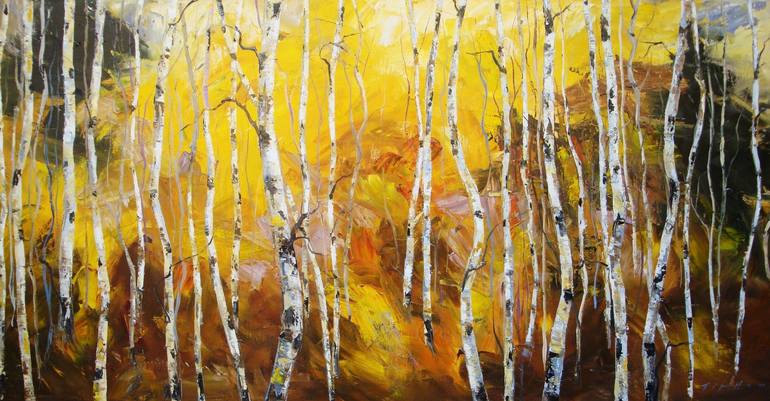 Autumn Revelry Painting by Tim Howe | Saatchi Art
