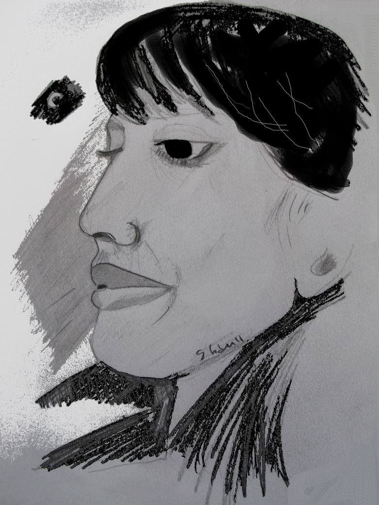 Tahi Drawing by Shan Shantiq | Saatchi Art